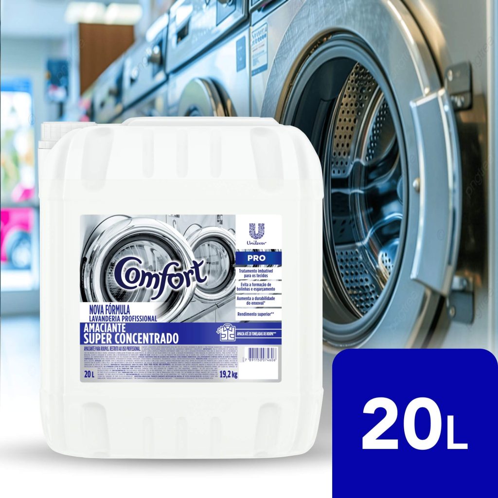 Amaciante Comfort Super Concentrado - 20 Litros - Grupo Ribercon