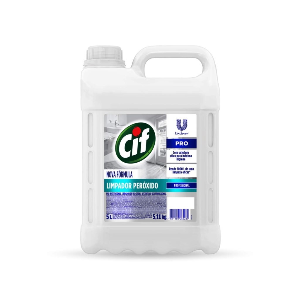 CIF Limpador Geral Peróxido - 5 Litros - Grupo Ribercon